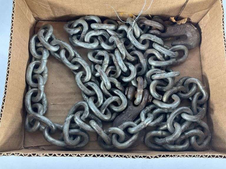 Heavy Metal Chains with Two Rusted Hooks - Hash Auctions