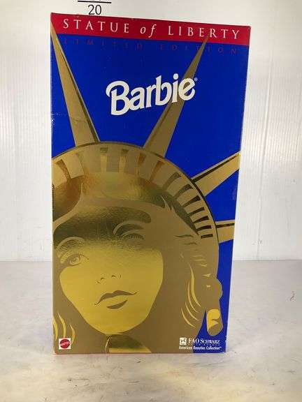 Barbie Statue Of Liberty Limited Edition Doll by Mattel - Hash Auctions