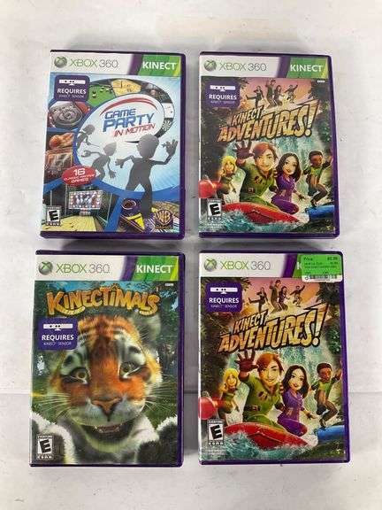 4 Xbox 360 Kinect Games Including ‘Kinectimals,’ ‘Game Party: In Motion ...