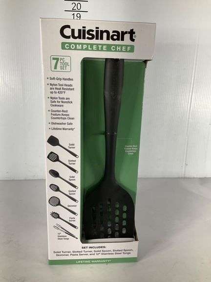 Cuisinart Complete Chef 7-Piece Nylon Kitchen Tool Set - Hash Auctions