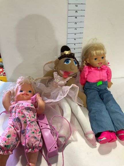 Three Dolls Including MGA Entertainment Giddy Up Girl, Plush Ballerina ...