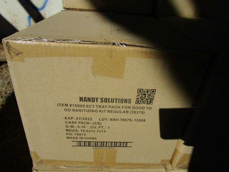 21 BOXES HANDY SOLUTIONS KITS - Heaverlo Northwest Auctions