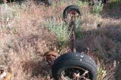 3-TRAILERS, 12 PC MISC AXLES, OLD HAY ELEVATOR - Heaverlo Northwest ...