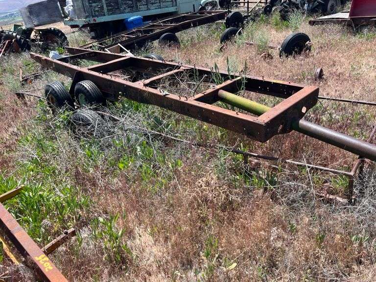 3-TRAILERS, 12 PC MISC AXLES, OLD HAY ELEVATOR - Heaverlo Northwest ...