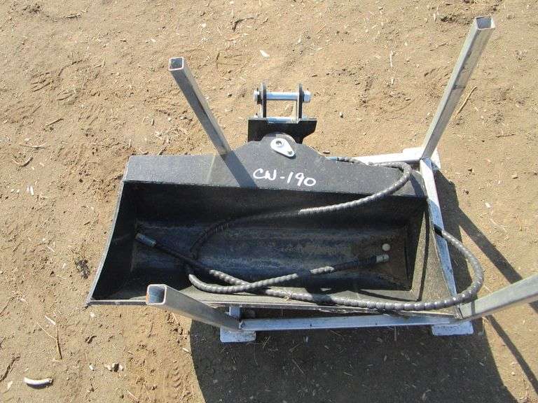 TILT 32" CLEAN OUT BUCKET FOR MINI EXCAVATOR, NEW - Heaverlo Northwest ...