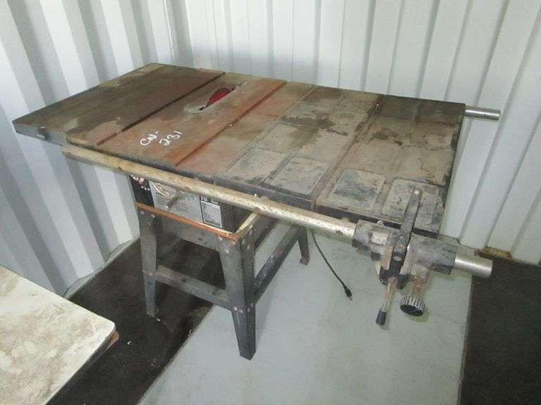 10" TABLE SAW OHIO FORGE PRO SERIES, ELEC - Heaverlo Northwest Auctions