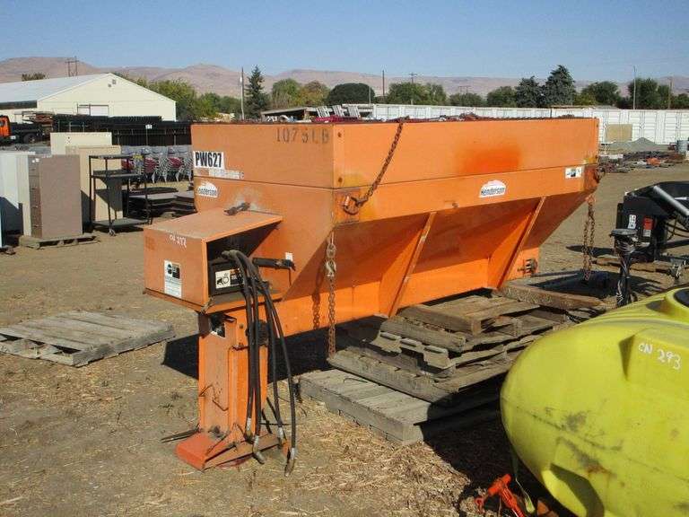HENDERSON SLIDE IN SANDER UNIT, HYD POWERED - Heaverlo Northwest Auctions