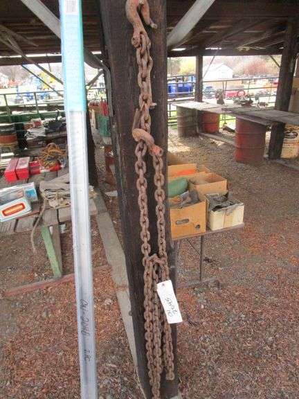 20' LOG CHAIN - Heaverlo Northwest Auctions