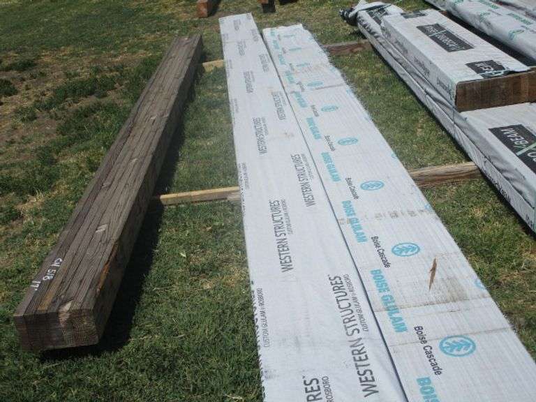 27' LAM BEAMS 6X14 - Heaverlo Northwest Auctions
