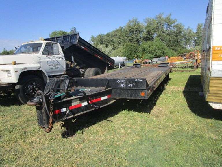 1989 EAGER BEAVER 24' TRAILER - Heaverlo Northwest Auctions