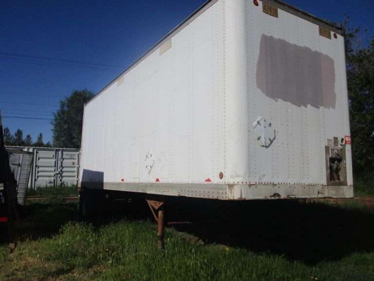1998 STRICT VAN TRAILER - Heaverlo Northwest Auctions