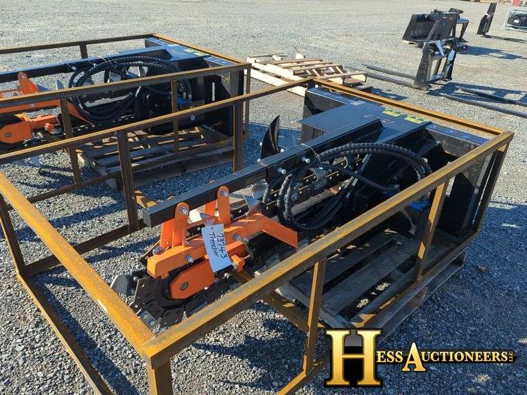 2023 AGT TRENCHER SKID STEER ATTACHMENT - Hess Auctioneers