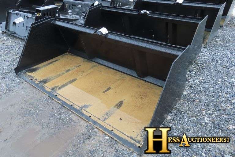 2024 MID-STATE SNOW/LITTER BUCKET SKID STEER ATTACHMENT - Hess Auctioneers