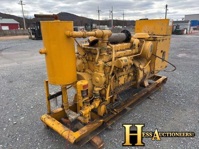 CAT SR-4 GENERATOR - Hess Auctioneers