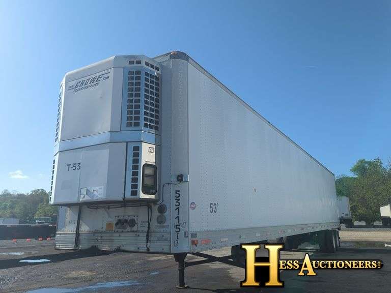 2001 UTILITY 53' REEFER TRAILER - Hess Auctioneers