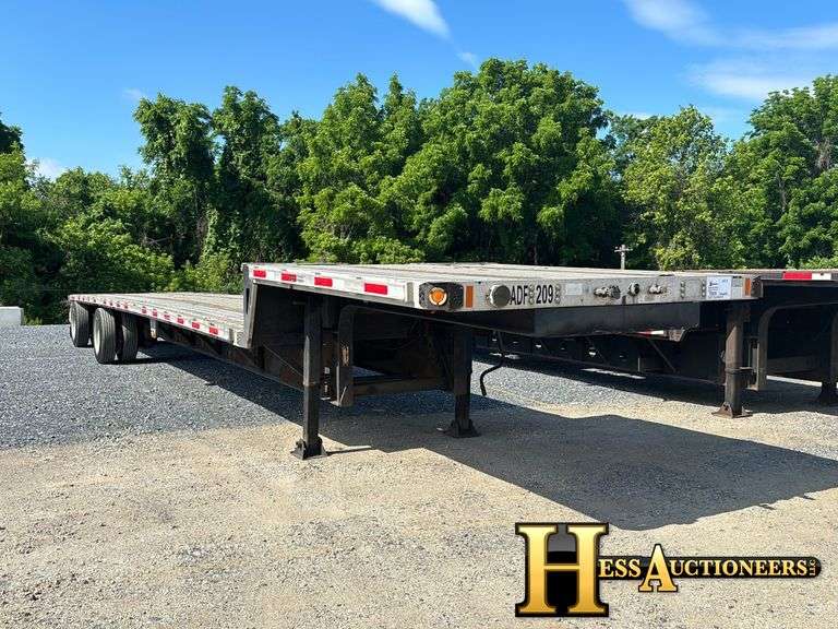 2007 FONTAINE 48' DROP DECK TRAILER - Hess Auctioneers