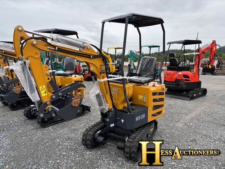 2024 AGT MX12R MINI COMPACT EXCAVATOR - Hess Auctioneers