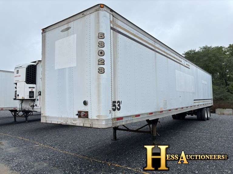 2002 TRAILMOBILE 53' VAN TRAILER - Hess Auctioneers