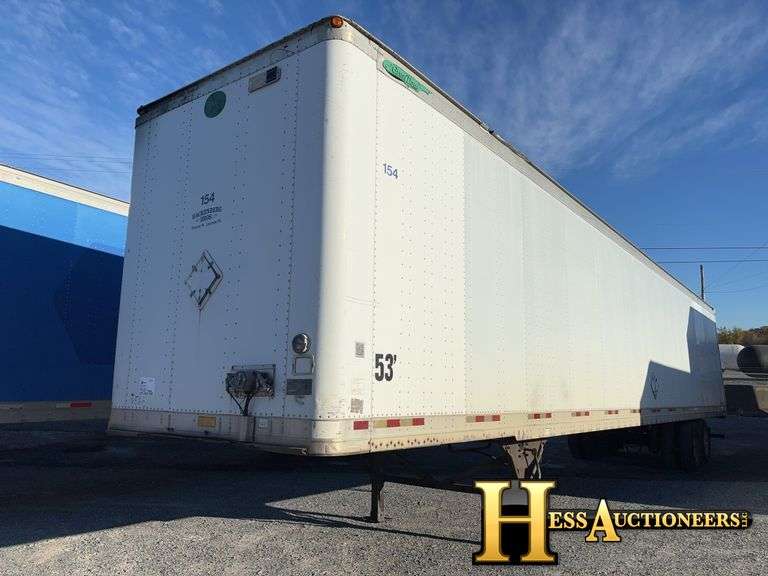 2001 GREAT DANE 53' VAN TRAILER - Hess Auctioneers