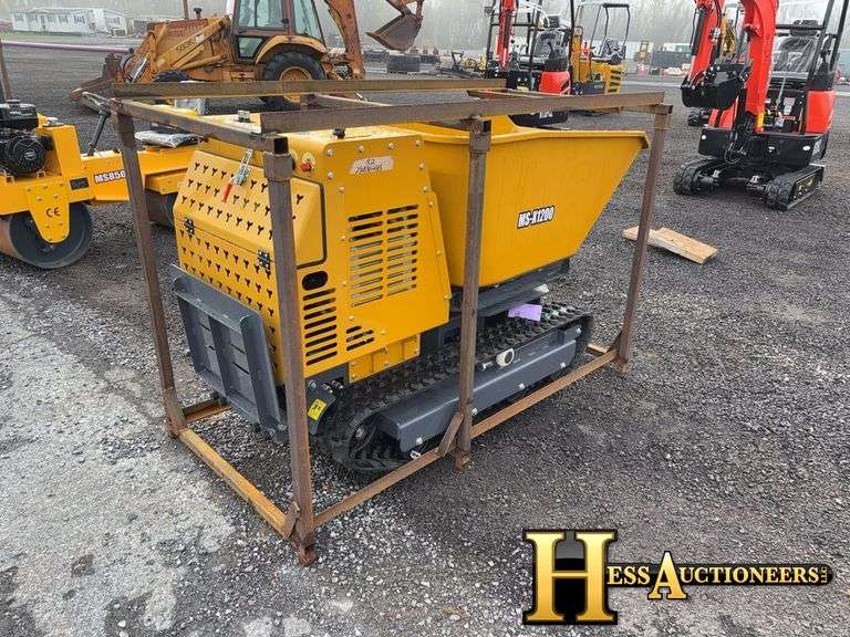 2025 MMS MS-X1200 MUD BUGGY CONCRETE EQUIP - Hess Auctioneers