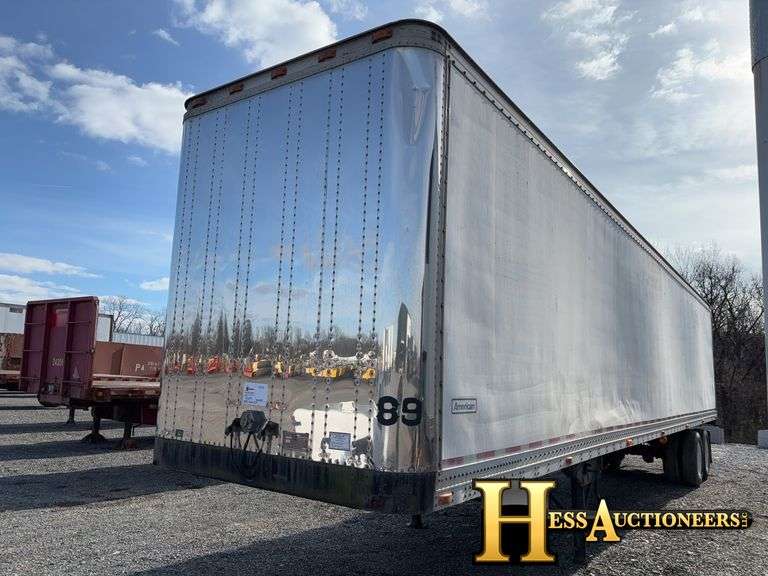 1985 AMERICAN 48' VAN TRAILER - Hess Auctioneers
