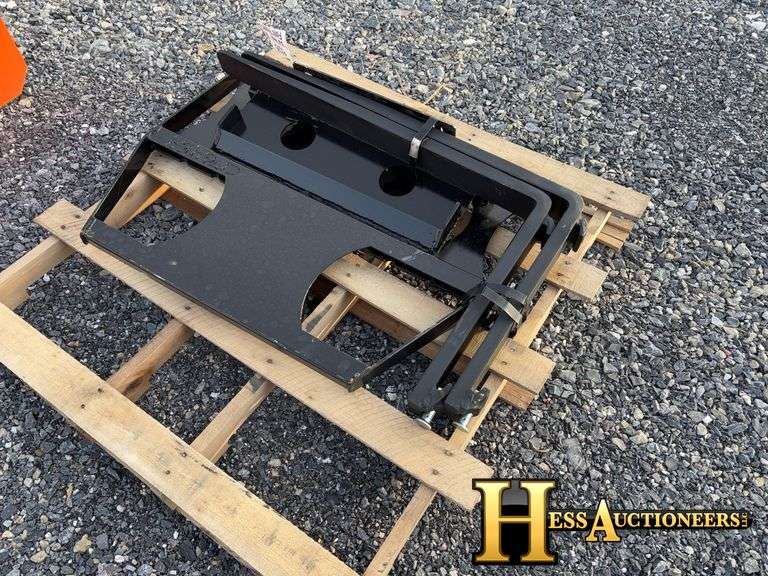2025 KC MINI DINGO FORK FRAME FORKLIFT ATTACHMENT - Hess Auctioneers
