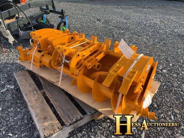 2025 GIYI EXCAVATOR ATTACHMENTS - Hess Auctioneers