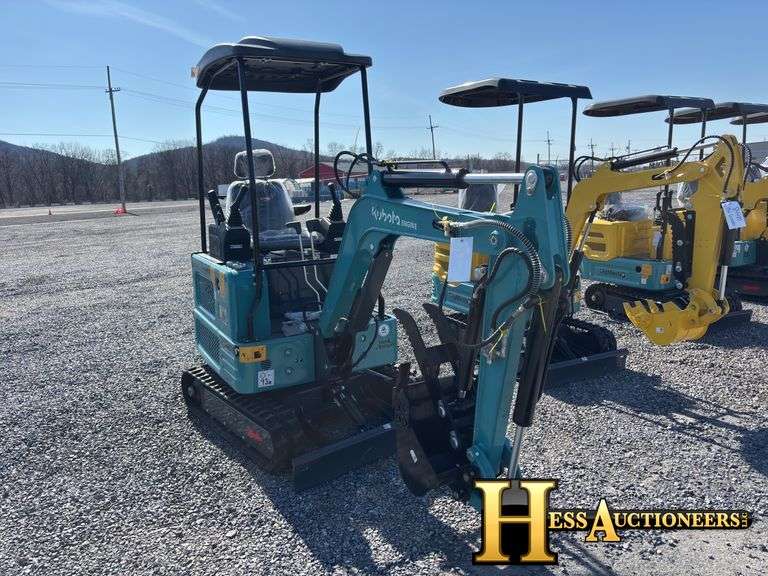 2025 DIGMASTER DM200 MINI COMPACT EXCAVATOR - Hess Auctioneers