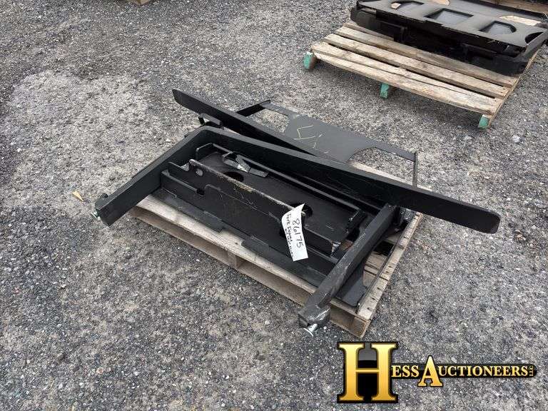 MINI UNIVERSAL ATTACH FORK FRAME FORKLIFT ATTACHMENT - Hess Auctioneers