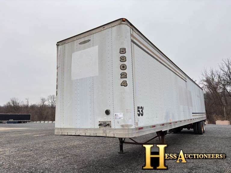 2002 TRAILMOBILE 53' VAN TRAILER - Hess Auctioneers