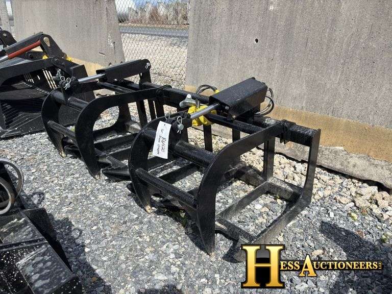 2025 MID STATE 72" E SERIES ROOT GRAPPLE SKID STEER ATTACHMENT - Hess Auctioneers