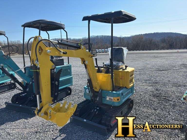 2025 DIGMASTER DM100 MINI COMPACT EXCAVATOR - Hess Auctioneers