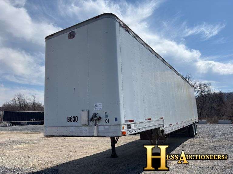 1989 GREAT DANE STEP 48' VAN TRAILER - Hess Auctioneers