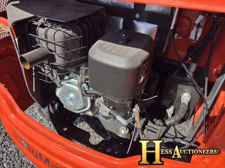 2025 DIGMASTER DM100 PRO MINI COMPACT EXCAVATOR - Hess Auctioneers