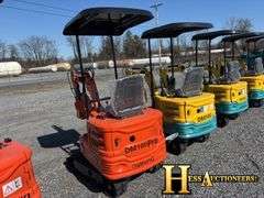 2025 DIGMASTER DM100 PRO MINI COMPACT EXCAVATOR - Hess Auctioneers
