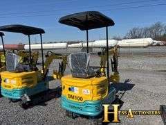 2025 DIGMASTER DM100 MINI COMPACT EXCAVATOR - Hess Auctioneers