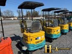 2025 DIGMASTER DM100 MINI COMPACT EXCAVATOR - Hess Auctioneers