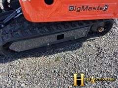 2025 DIGMASTER DM100 PRO MINI COMPACT EXCAVATOR - Hess Auctioneers