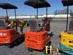2025 DIGMASTER DM100 PRO MINI COMPACT EXCAVATOR - Hess Auctioneers