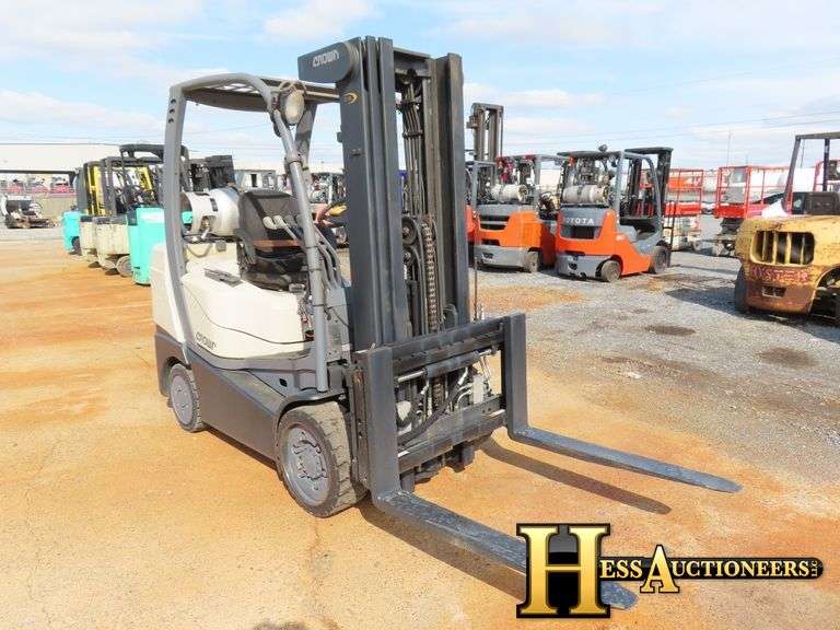 2018 CROWN C51000-65 FORKLIFT - Hess Auctioneers