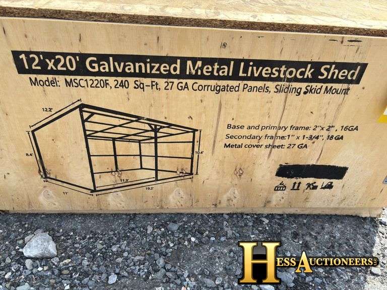 MSC1220F TENT/SHELTER - Hess Auctioneers
