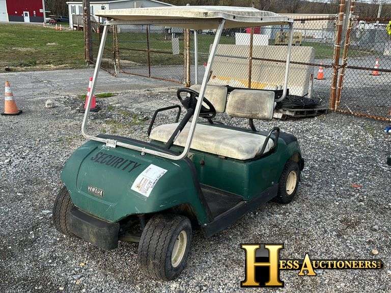 1998 YAMAHA GOLF CART - Hess Auctioneers