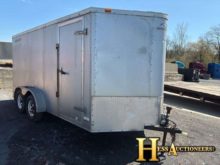 2006 ROADMASTER RMW714TA2 18' ENCLOSED TRAILER - Hess Auctioneers