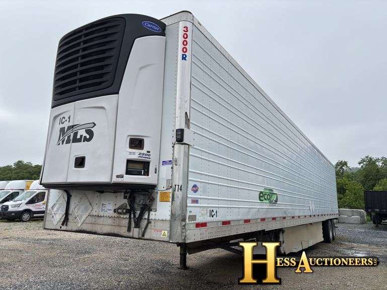 2014 UTILITY 3000R 53' REEFER TRAILER - Hess Auctioneers