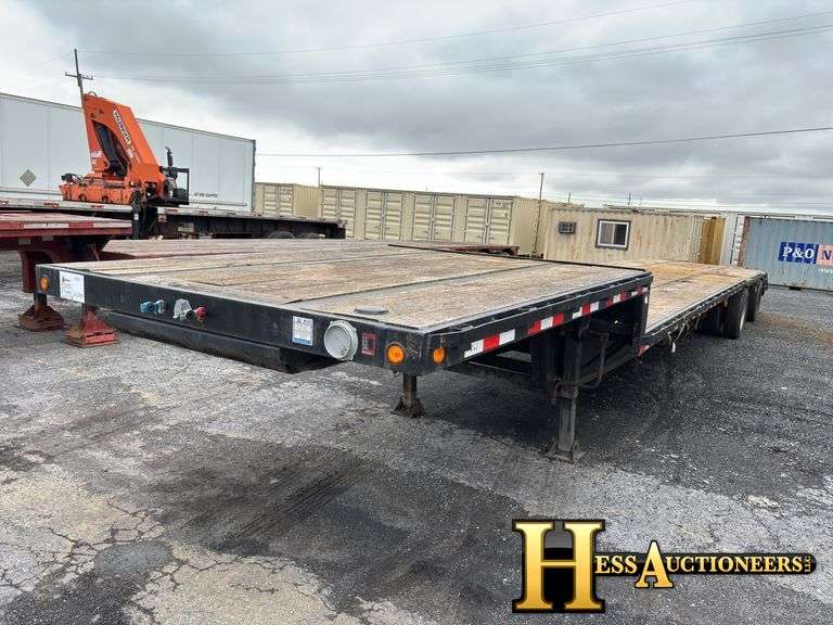 2007 JET 53' DROP DECK TRAILER - Hess Auctioneers