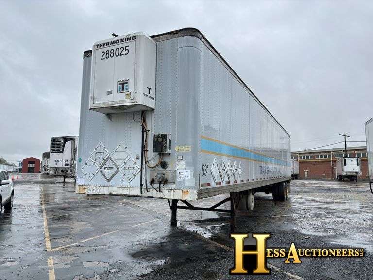 1998 STRICK 53' VAN TRAILER - Hess Auctioneers