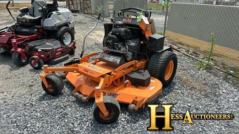 2020 SCAG SVR11-61V-25FX RIDING MOWER - Hess Auctioneers