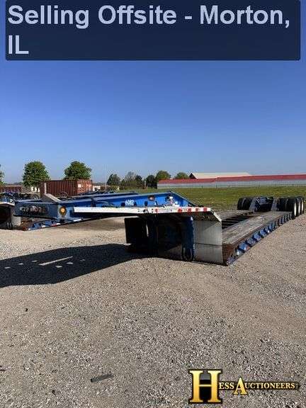 2008 TRAIL KING TK80HDG RGN LOWBOY TRAILER - Hess Auctioneers