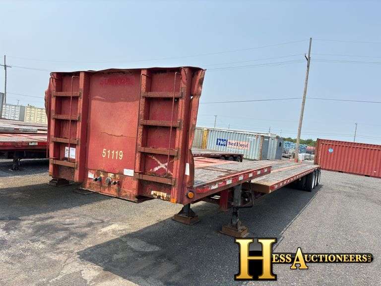 2004 FONTAINE 48'-65' DROP DECK TRAILER - Hess Auctioneers