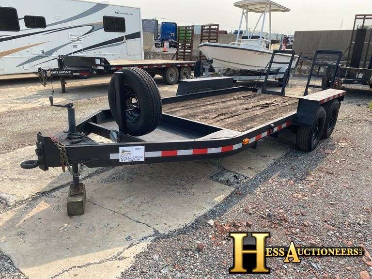 1997 INTERSTATE 20' 5'' EQUIPMENT TRAILER - Hess Auctioneers